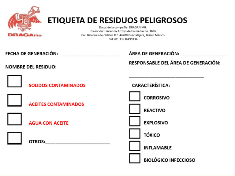 Etiqueta de RP | PDF