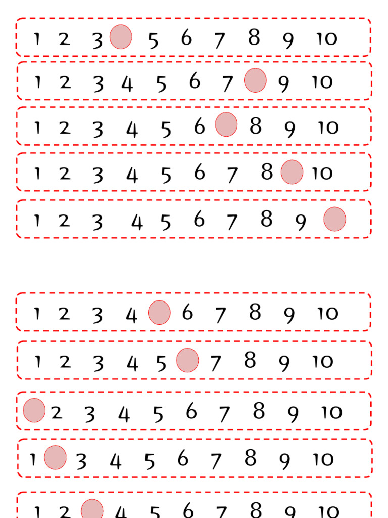 Le Chiffre Manquant de 1a10 | PDF