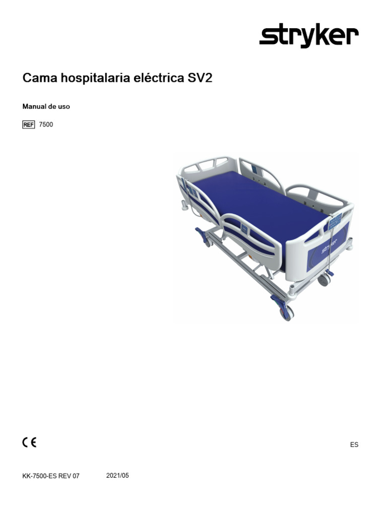 Manual Cama Stryker SV2 | PDF | Enchufes y tomas de corriente alterna ... Manual Cama Stryker SV2 | PDF | Enchufes y tomas de corriente alterna ...