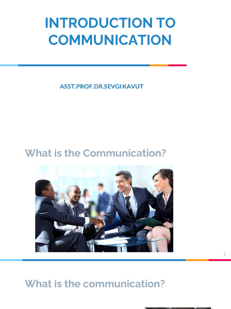 1.introduction To Communication | PDF | Communication | Information