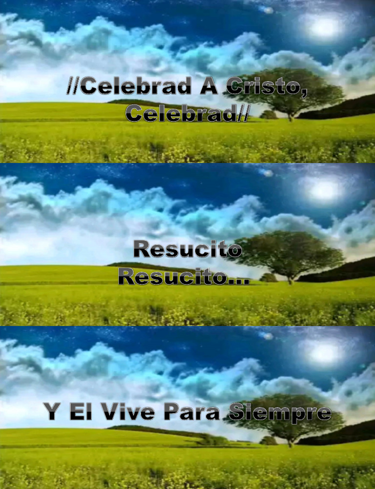 Celebrad a Cristo | PDF