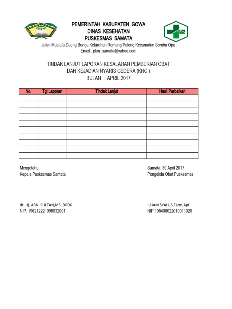 Ep 4 Contoh Pelaporan Dan Bukti Perbaikan | PDF