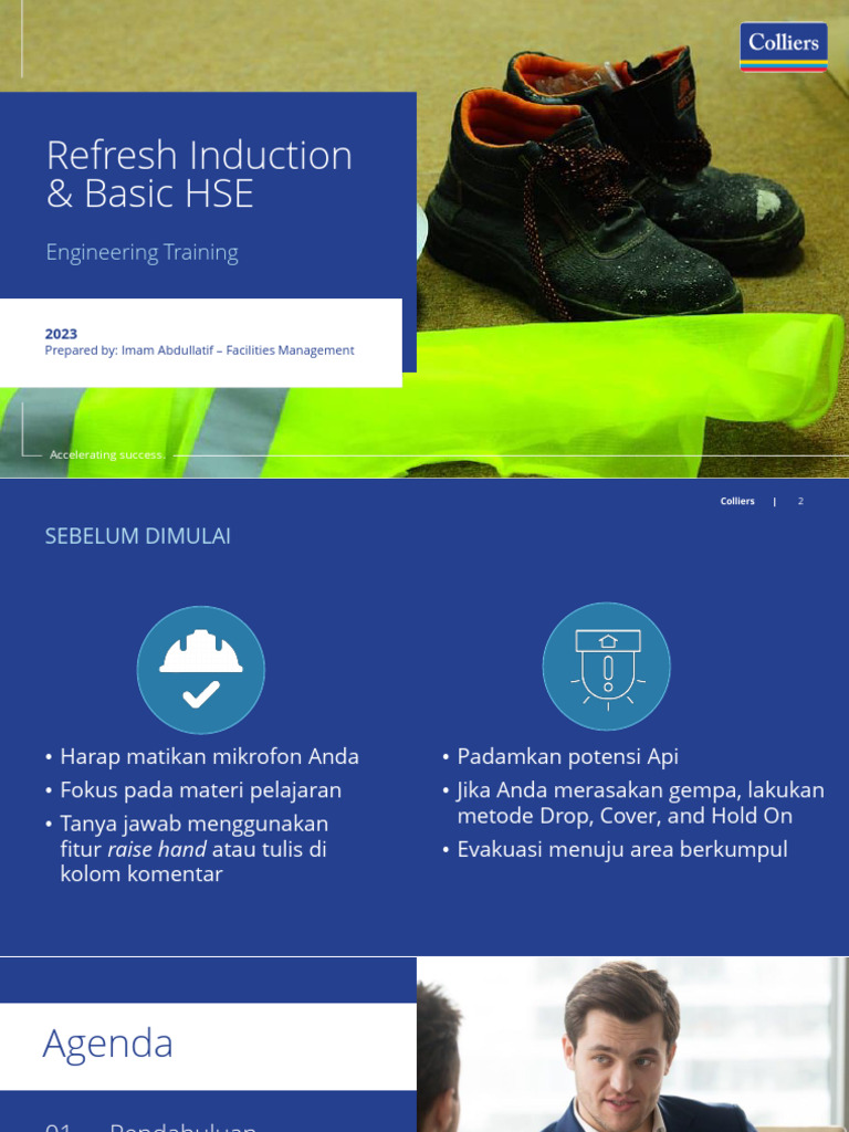 Refresh Induction & Basic HSE 2023 | PDF