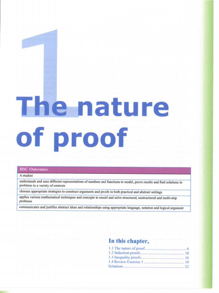 Proofs | PDF