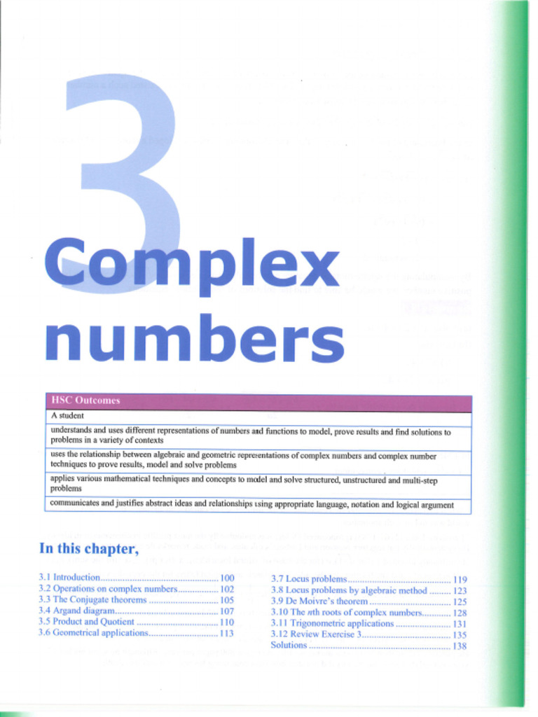 Complex Numbers | PDF