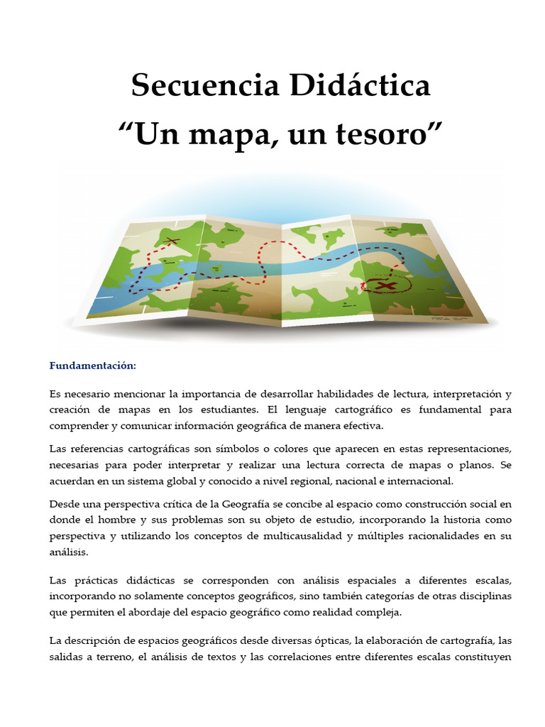 Actividades De Habilidades Cartográficas