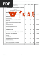 Boq Format For Residential Building | PDF | Concrete | Plumbing