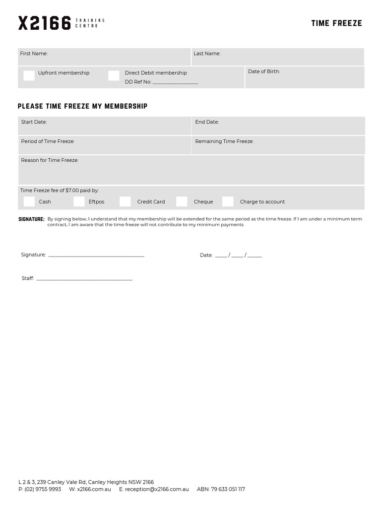 Time Freeze PDF