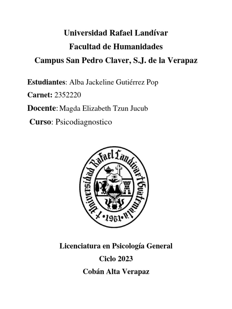 Tipos de Diagnósticos Psicológicos | PDF | Diagnostico medico ...