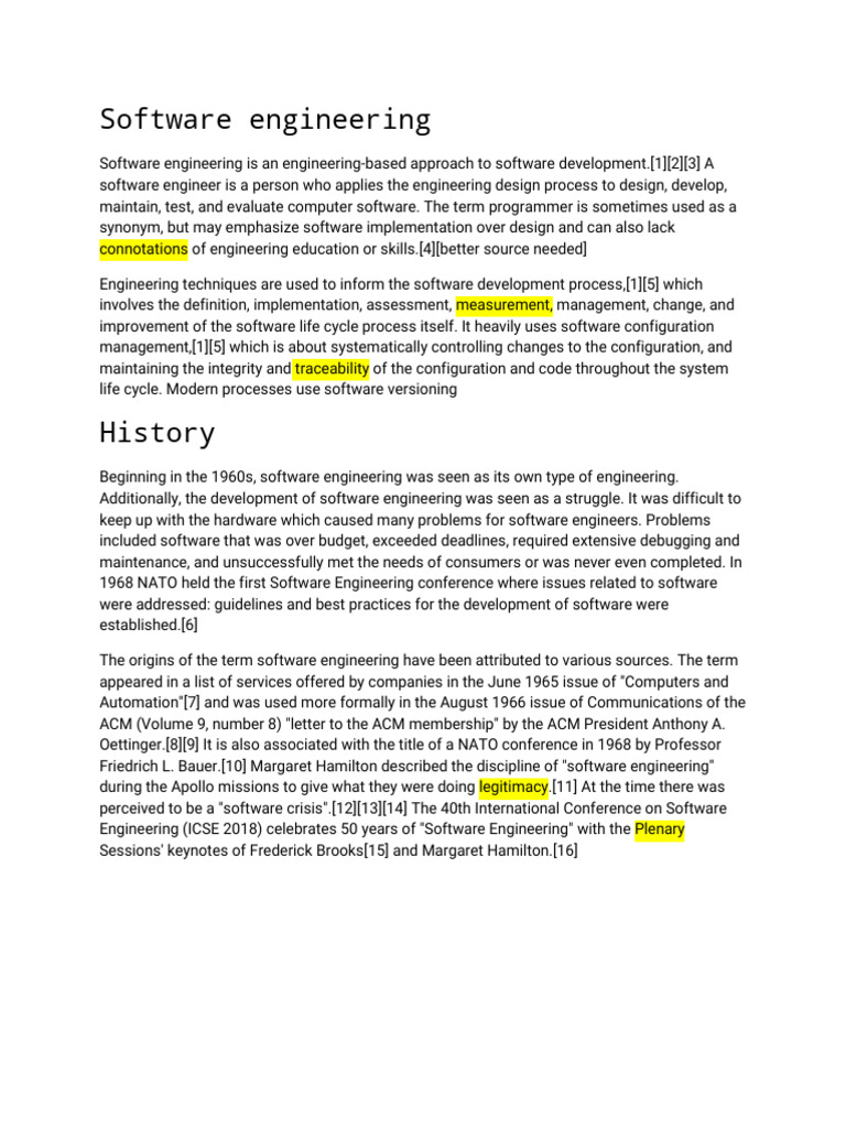 Software Engine Inggris | PDF