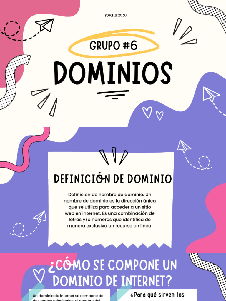 DOMINIOS PARTE I (1) | PDF | Nombre de dominio | Internet