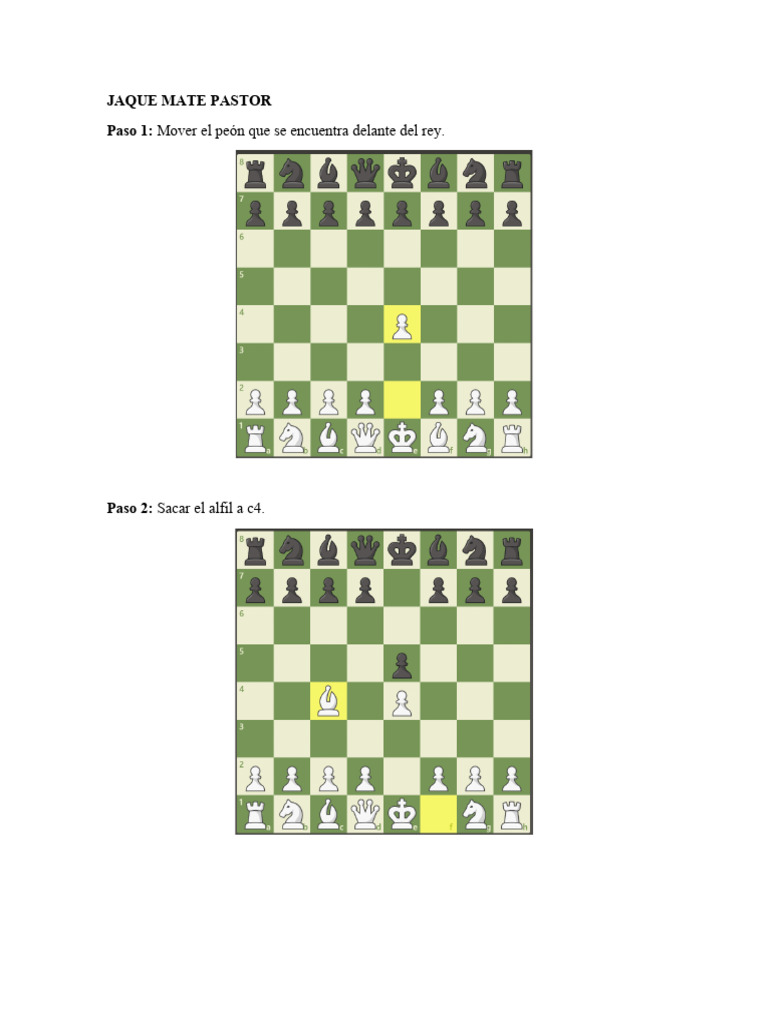 Jaque Mate Pastor | PDF