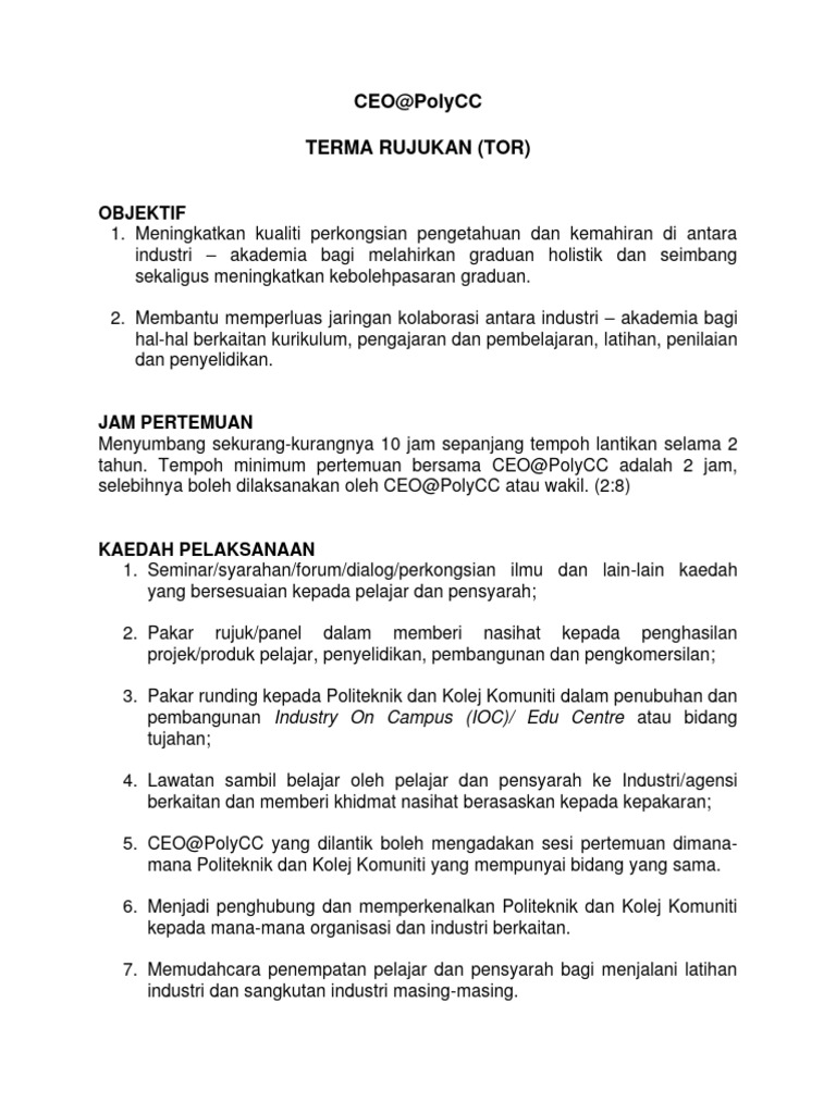 TERMA RUJUKAN CEO@POLYCC 5.9.2023 (2) | PDF