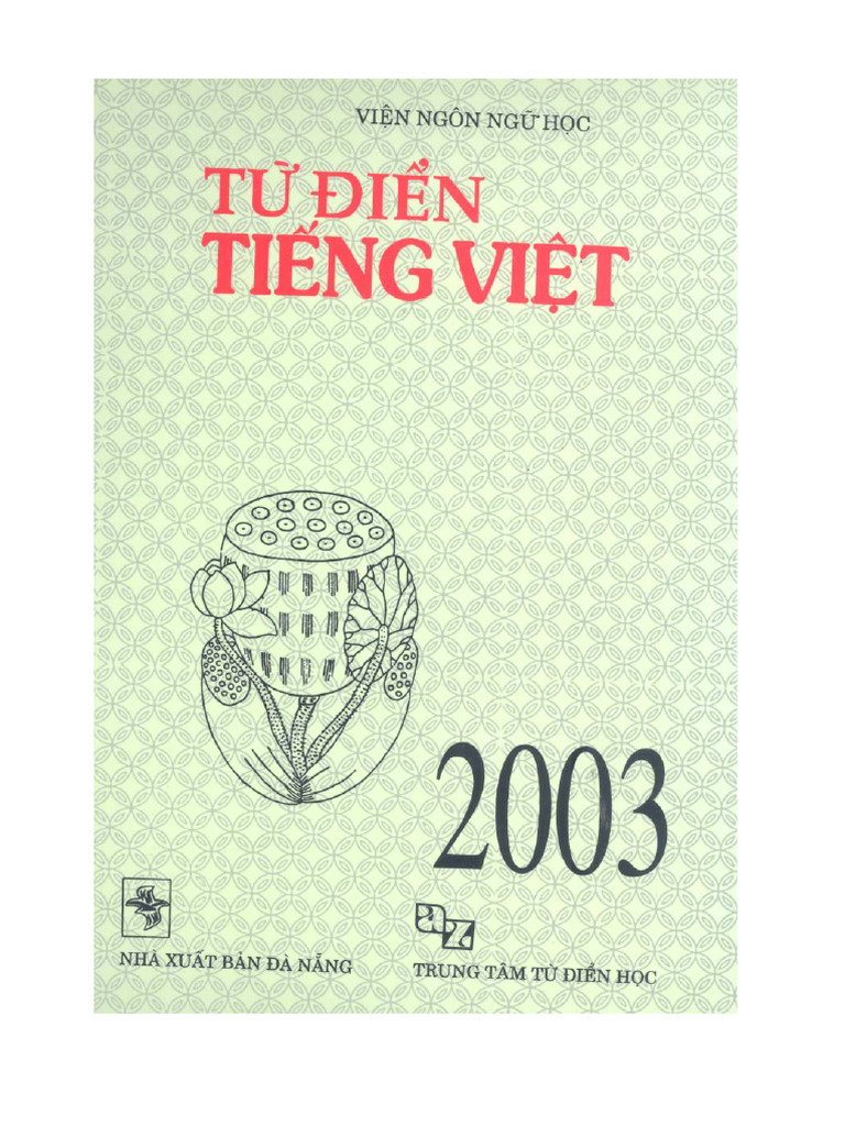 Tu Dien Tieng Viet Hoang Phe 2003 | PDF
