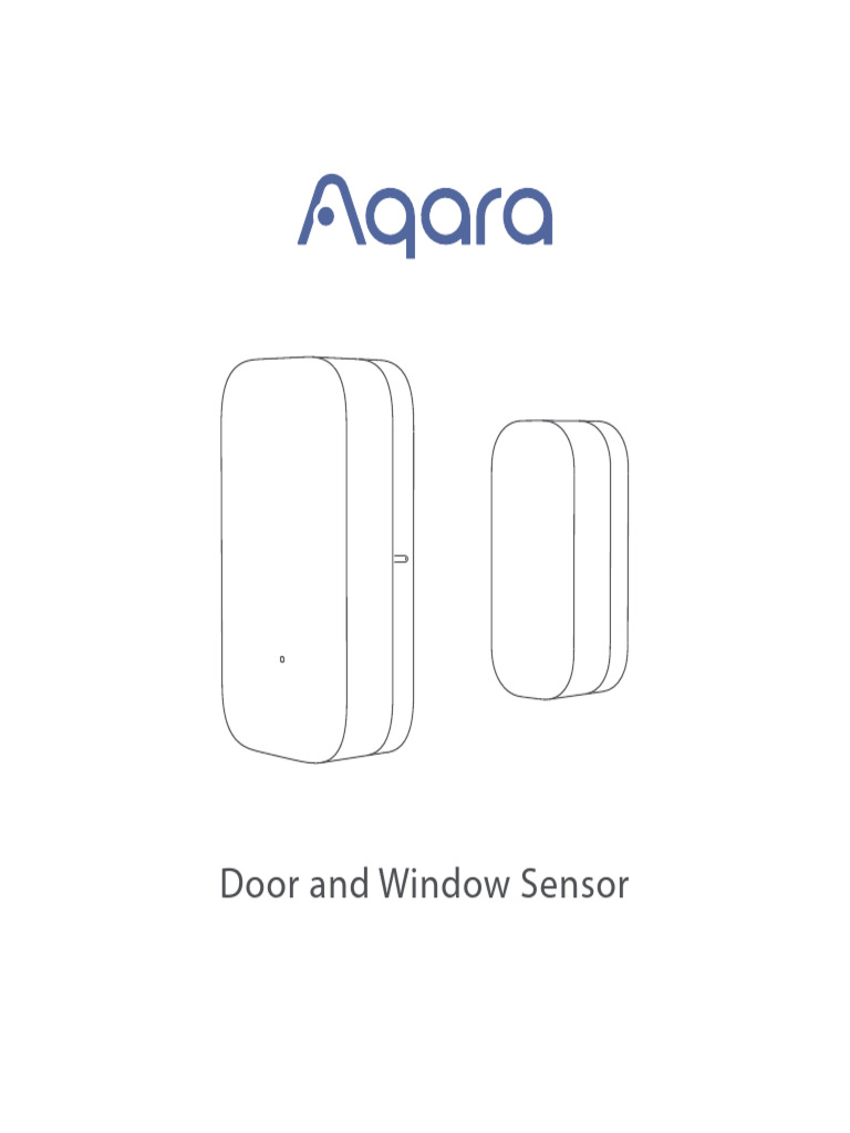 Aqara Door and Window Sensor Guide | PDF | Electromagnetic Interference ...
