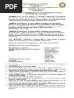 DSWD SB GF 091 - REV 01 - Sample Barangay Certification | PDF