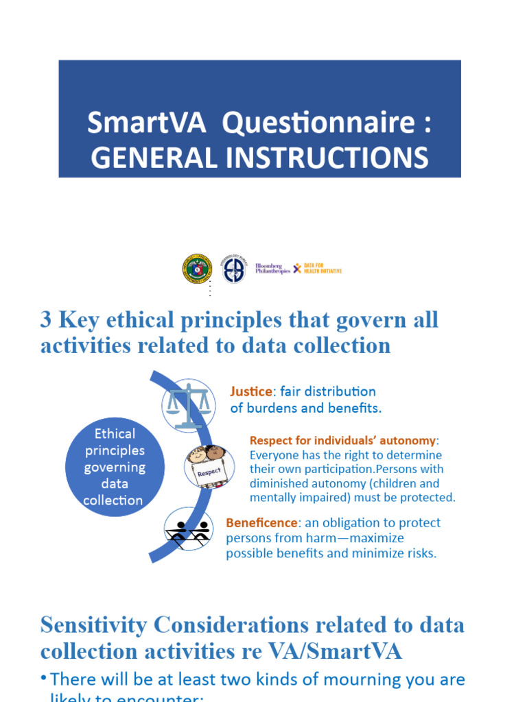 SmartVA Interview Guide | PDF | Questionnaire | Interview