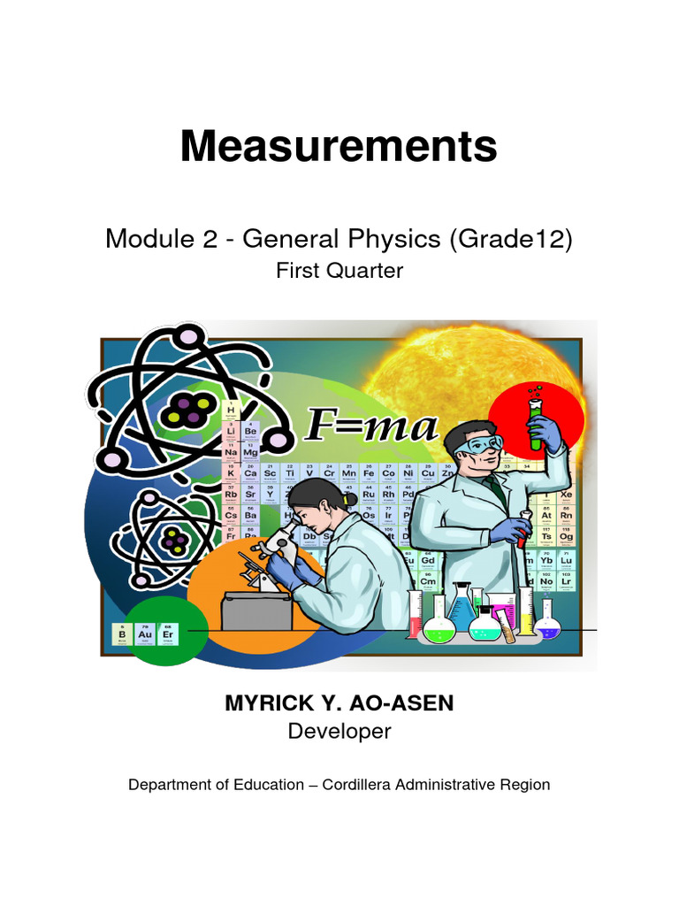 GenPhy1 q1 Mod2 Measurement Ao-Asen v4 | PDF | Observational Error | Accuracy And Precision