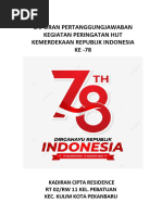 LPJ Kegiatan Agustusan 2024 | PDF