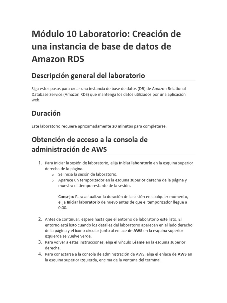 Módulo 10 Laboratorio | PDF | Servidor SQL de Microsoft | Bases de datos
