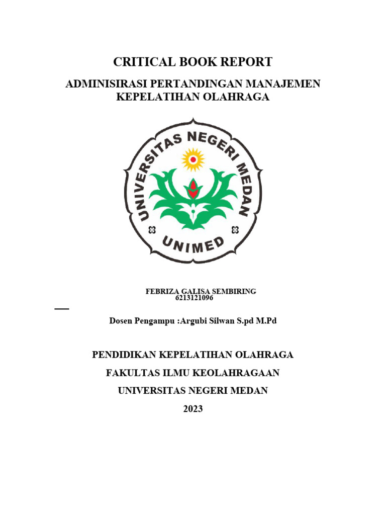 CBR Adm Pertandingan Febriza | PDF | Karier & Perkembangan | Olahraga ...