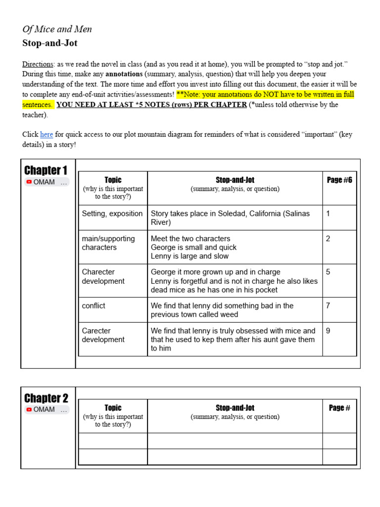 Edward Kremer - OMM Stop and Jot | PDF