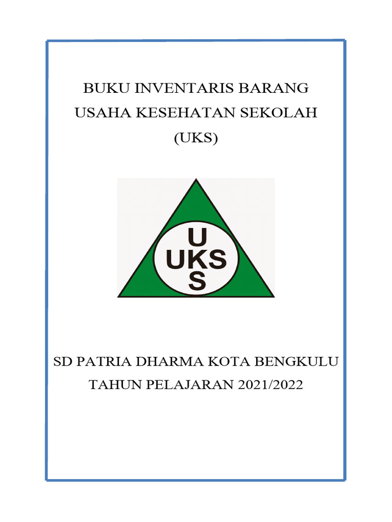 Cover Buku Inventaris Barang Uks | PDF