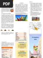 Triptico Quinua | PDF | Quinua | Nutrición