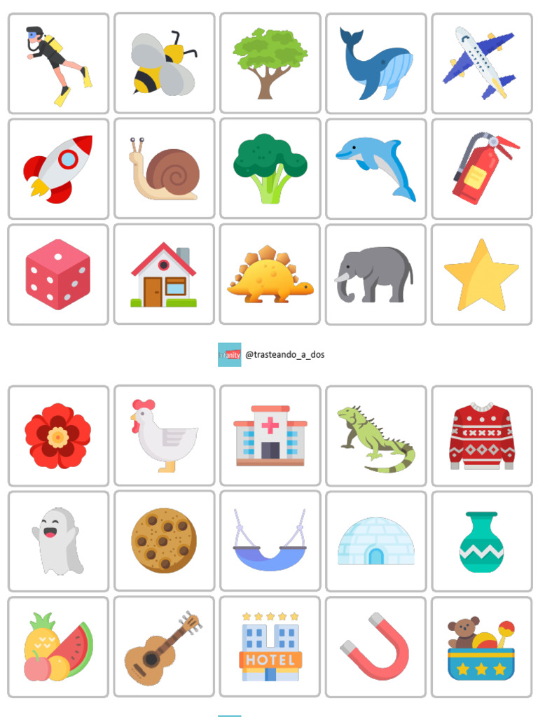 Bingo Fonético para Niños | PDF | Artes del Lenguaje y Comunicación