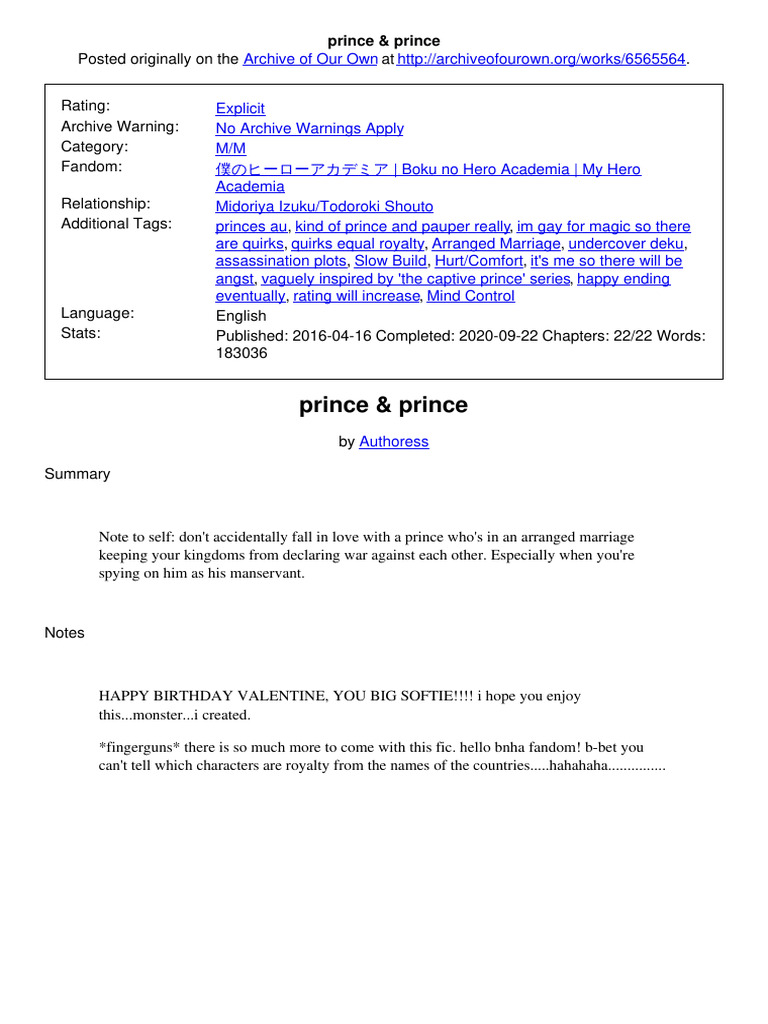 Prince & Prince | PDF