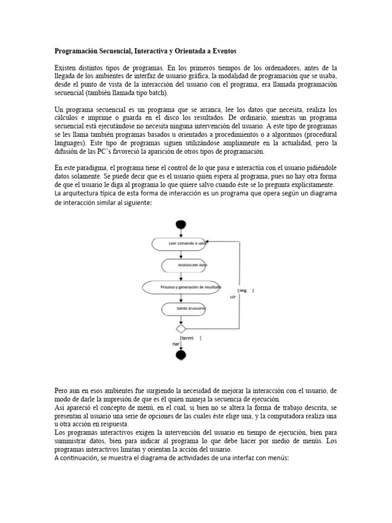 Programación Secuencial Pdf Java Lenguaje De Programación 7156
