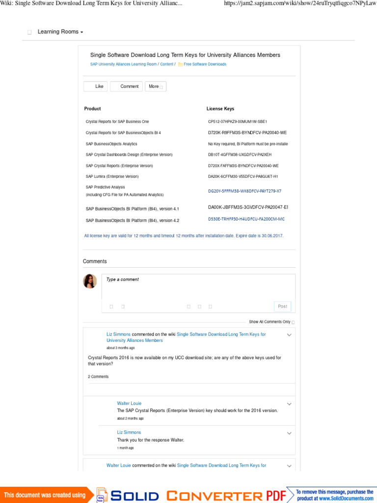 Liciencias de Software de Sap | PDF | Intellectual Property Law ...