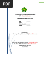 Contoh 1 Dokumen 1 Kurikulum Merdeka | PDF