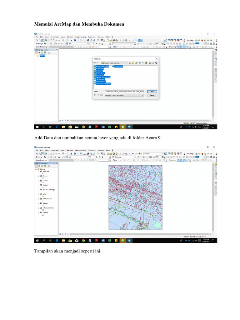 Panduan Penyesuaian Simbol ArcMap | PDF