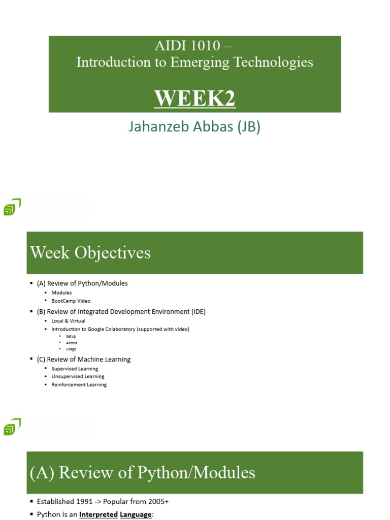 AIDI - 1010 - WEEK2 - Google Colab - v1.2 | PDF | Dependent And Independent Variables | Python ...