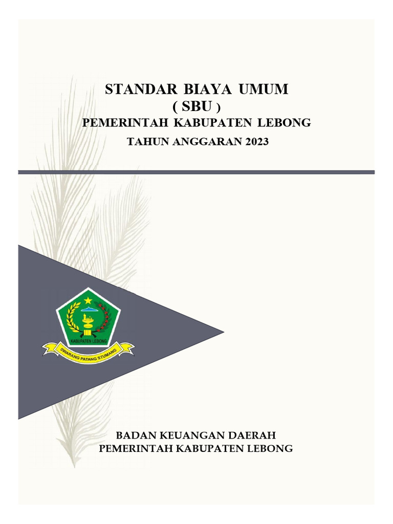 Final SBU Lebong 2023 - (Fo01aerSBUr1) | PDF
