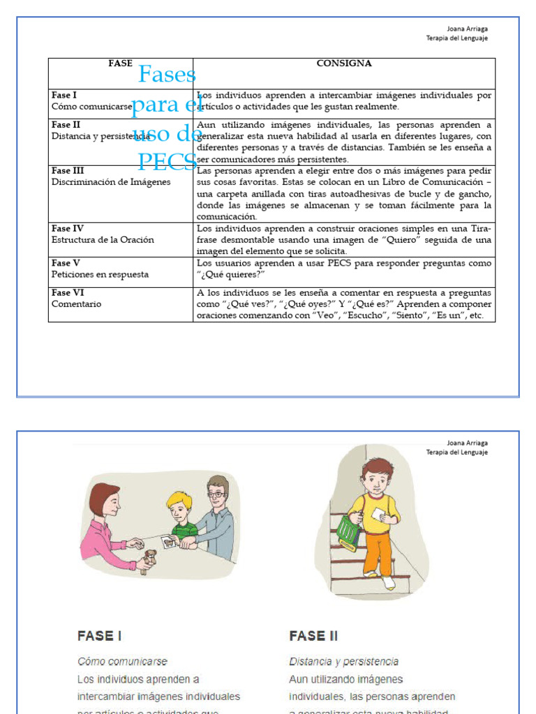 Fases Del PECS | PDF