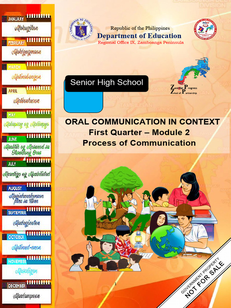English11 q1 Mod2 Process-Of-Communication v1 | PDF | Communication | Information