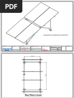 Fixed Solar Mounting Structure Drawing | PDF | Equipment