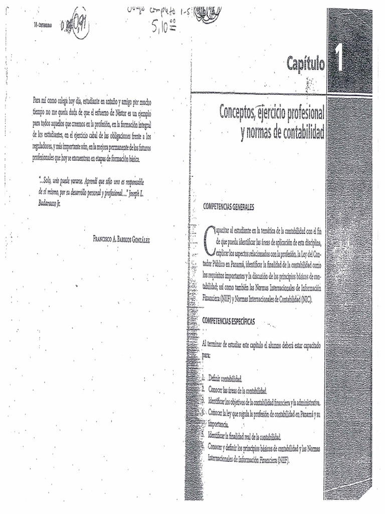 Capitulo 1 Libro de Contabilidad - Nestor Paz Diaz | PDF