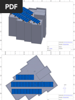 Fixed Solar Mounting Structure Drawing | PDF | Equipment