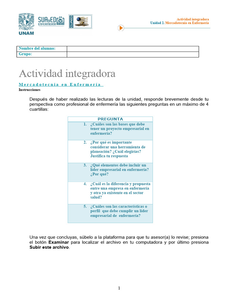Act Integ U2 | PDF