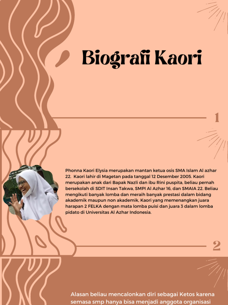 Biografi Kaori | PDF
