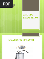 How To Calibrate A Knapsack Sprayer | PDF | Length | Flow Measurement