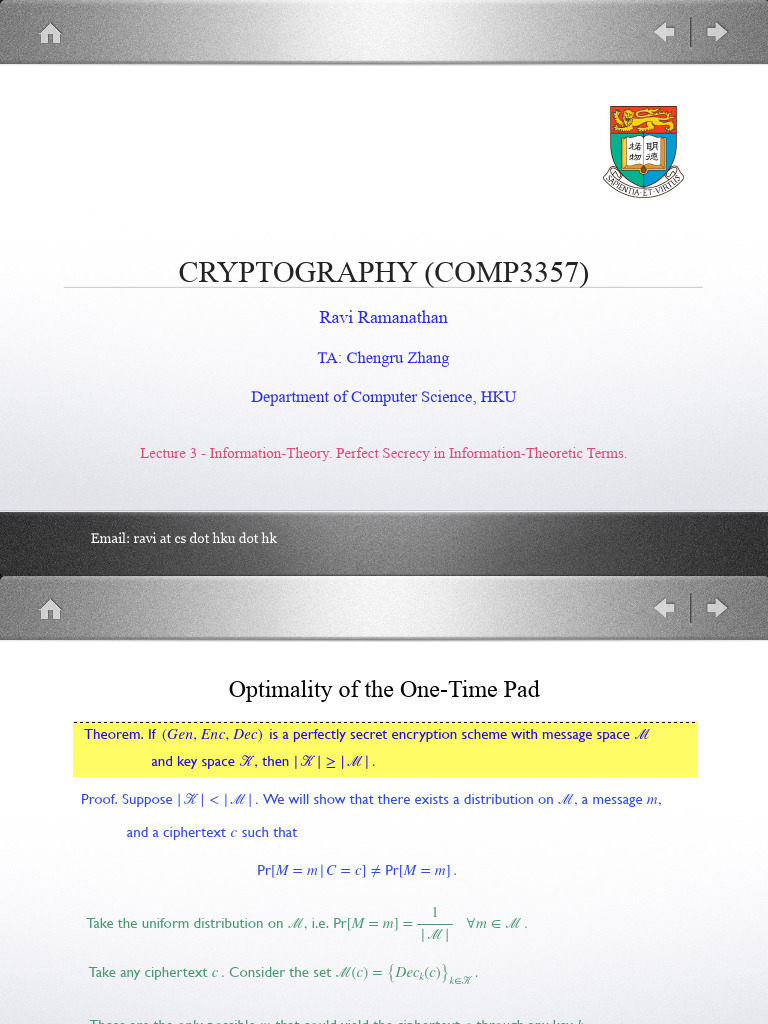 COMP3357 - 2023-Lec 3 | PDF | Securities | Mathematics