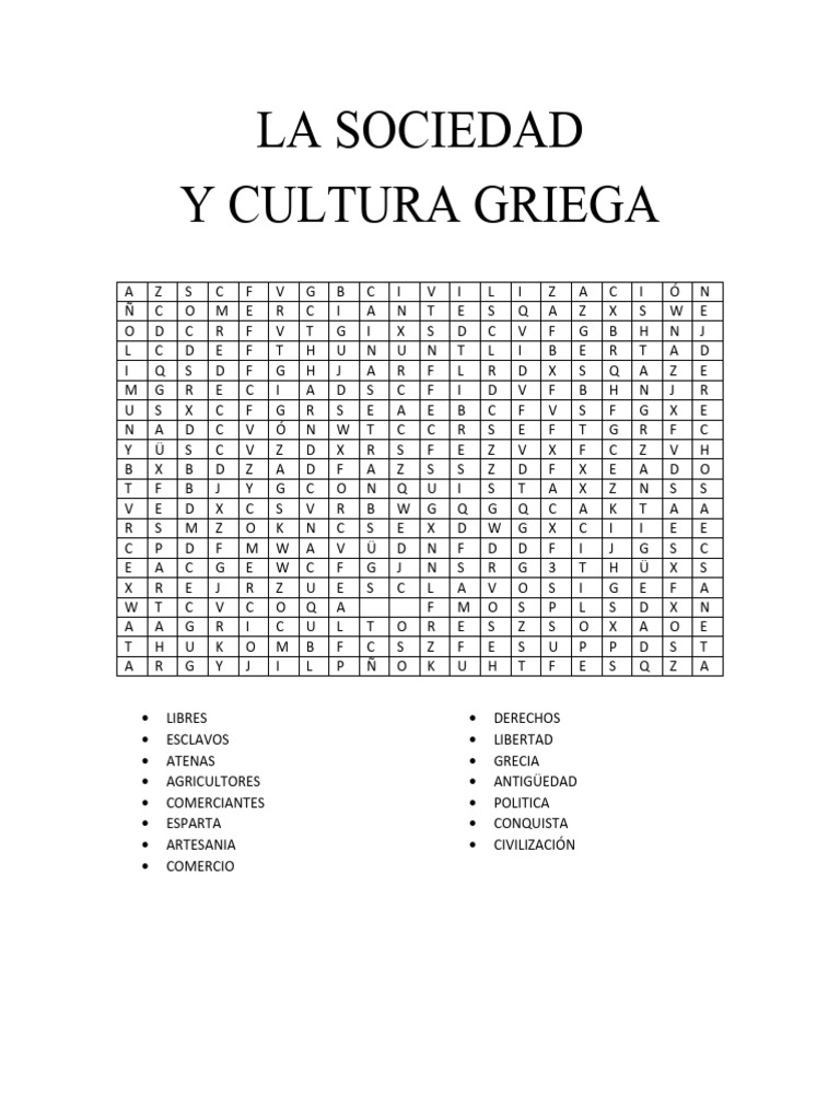 La Sociedad Sopa de Letras | PDF
