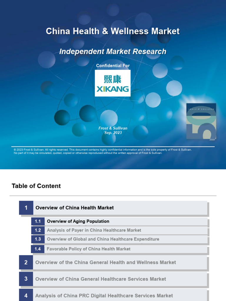 China Health & Wellness Market | PDF | Health Care | China
