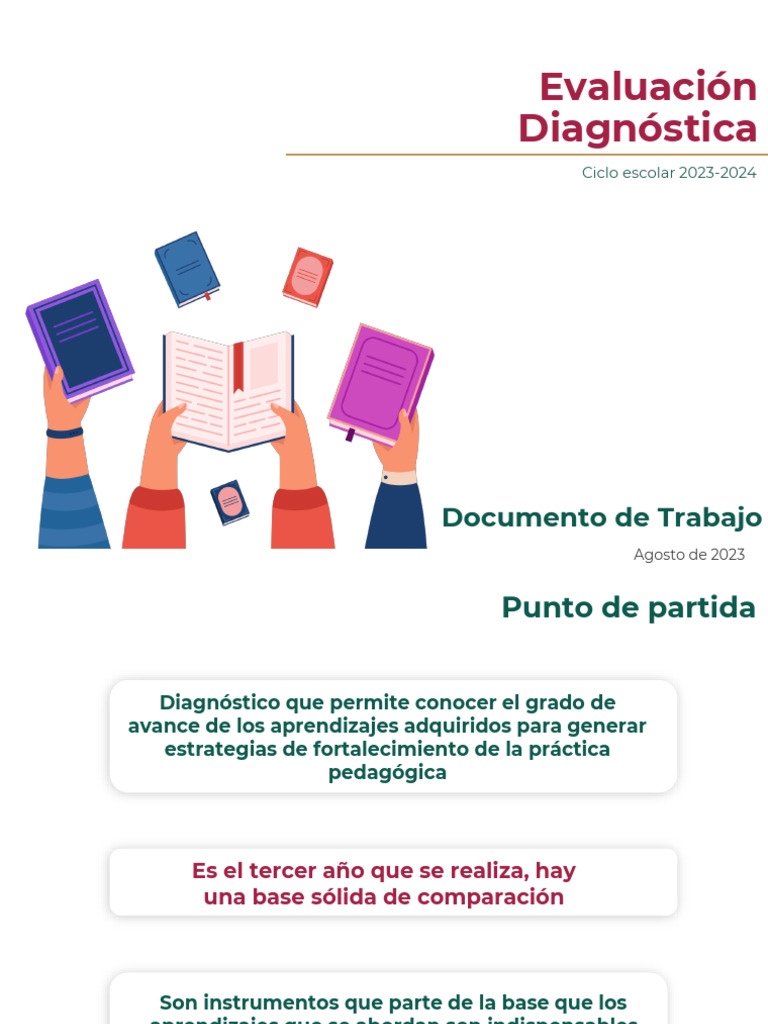 Evaluación - Diagnóstica - 2023-2024 - MEJOREDU - DGOSE - 0109 VF | PDF | Educación primaria ...