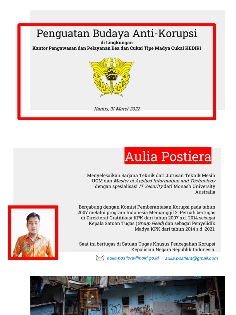 Penguatan Budaya Anti Korupsi Pdf