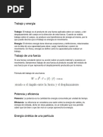 Relación Entre Fuerza y Energía para Generar Movimiento | PDF | Fuerza ...